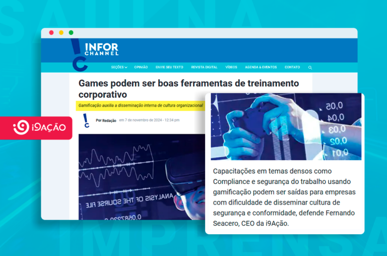 Infor Channel destaca games como ferramentas para treinamento